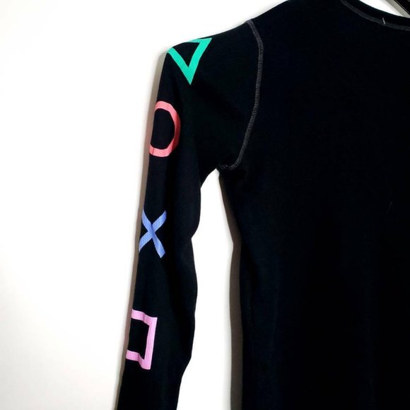 Sony | Shirts | Logo Mens Playstation Graphic Tshirt Black Ribbed ...